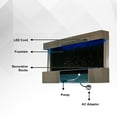 "XBrand 47"" Electric Indoor Wall-Mounted Mirror Waterfall Fountain ...