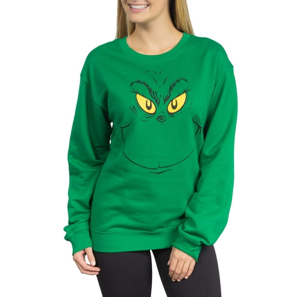 Dr. Seuss' The Grinch - Grinch Juniors' Licensed Holiday Graphic ...