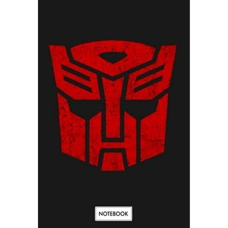 Transformers Autobots Symbol Notebook: Journal, Diary, Planner, Lined ...