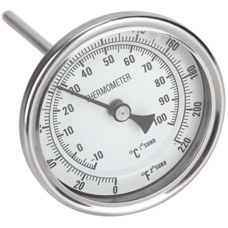 Thermometer, Stainless Steel -10 Degrees Celsius To 100 Degrees Celsius ...