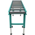 9 Roll Heavy Duty Conveyor Roller Stand, Adjustable Height & Length ...
