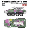 5158 1/35 M1128 MGS STRYKER After 2008 Tank Military Model Kit ...