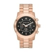 Michael Kors Women's Parker Wrist Watch, Crystal Pave Logo, Rose Gold ...
