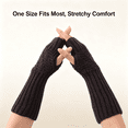 TELOLY 2026 New Fingerless Gloves for Women Fingerless Gloves ...