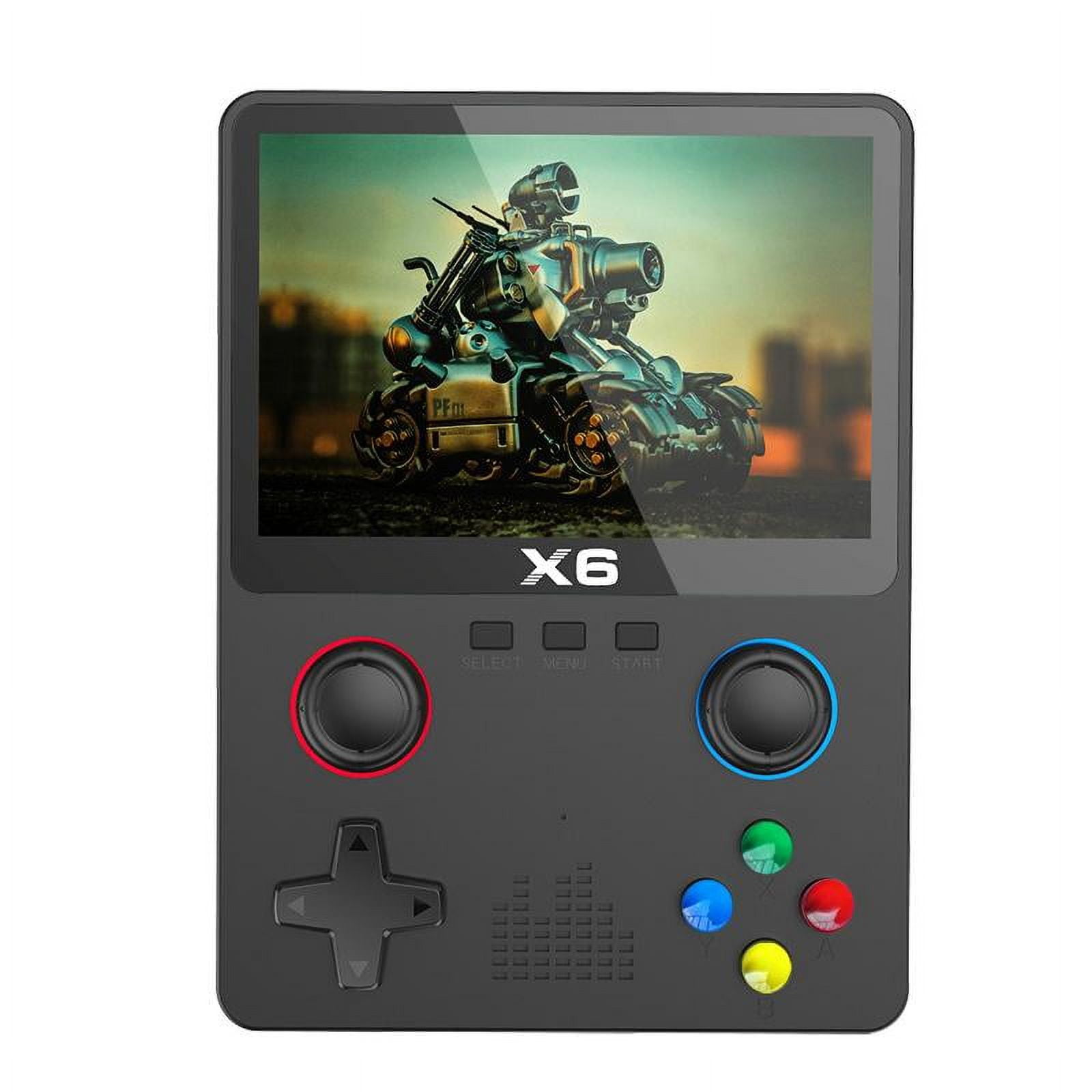 Nuevo X6 portátil HD dual joysticker PSP7 "Retro emulador boxeo Emperor ...
