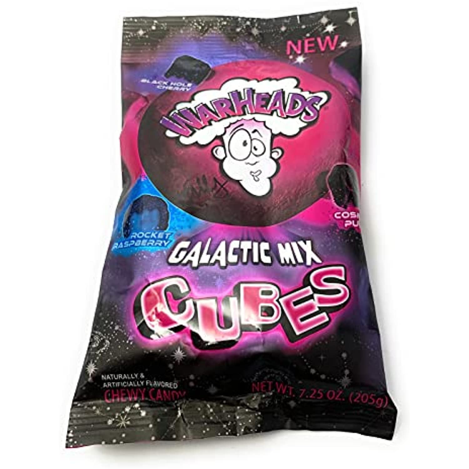 Buy Warheads Galactic Mix Cubes Chewy Candy, 4.5 Ounce Bag Online at ...