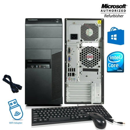 Lenovo ThinkCentre M92p Tower Computer i5 3470 8GB RAM 256GB SSD+250GB ...
