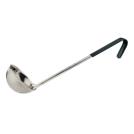Prime One Piece Ladle, Stainless Steel, Black Handle 6 oz - Walmart.ca