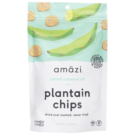 Amazi - Plantain Chips Salted Coconut Oil - 2.3 oz. - Walmart.ca