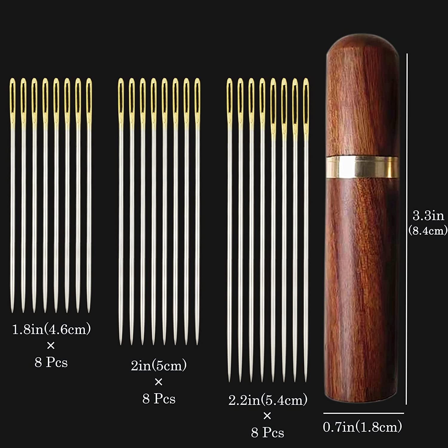 Hand Sewing Needle Large Eye - Sewing Needles Large Eye, Cross Stitch ...