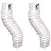 Amerimax Flexible Rain Drain Water Diverter, Flex-a-Spout Downspout ...