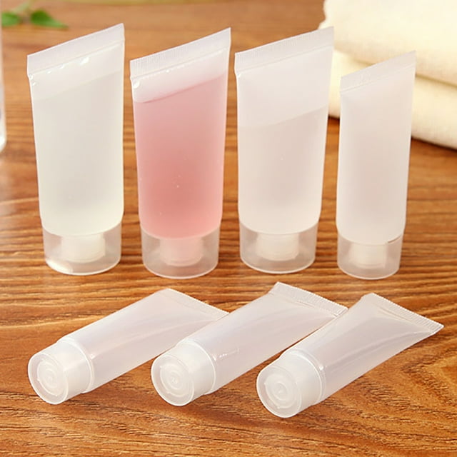 opvise 30/50ml Travel Bottle Transparent Portable Plastic Empty Storage ...