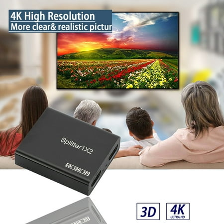 Video Splitter Switcher High Resolution Non-delayed Plug Play 4K 2K ...