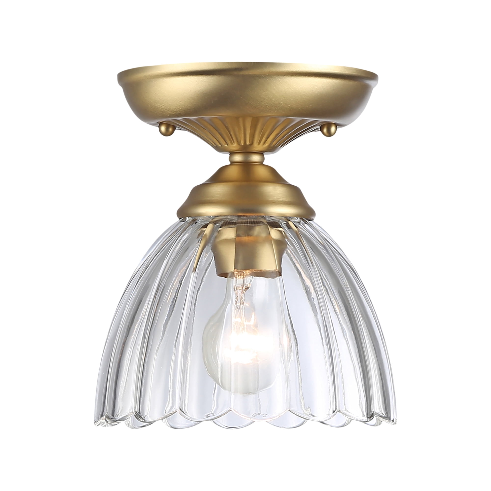 Click here for Golden Lighting 6952-Sf7 Clr Audra 7 Wide Semi-Flu... prices
