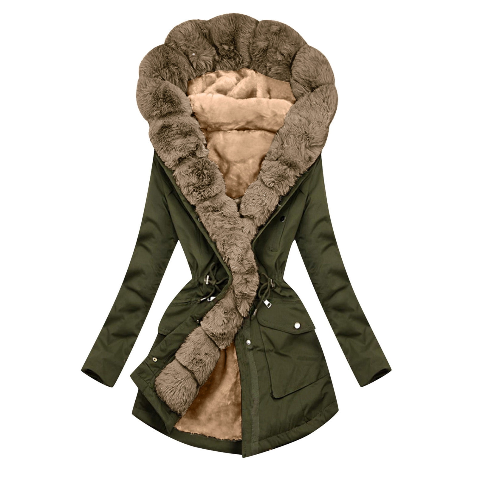 Click here for Egnmcr Long Sleeve Hooded Casual Outwear & Jackets... prices