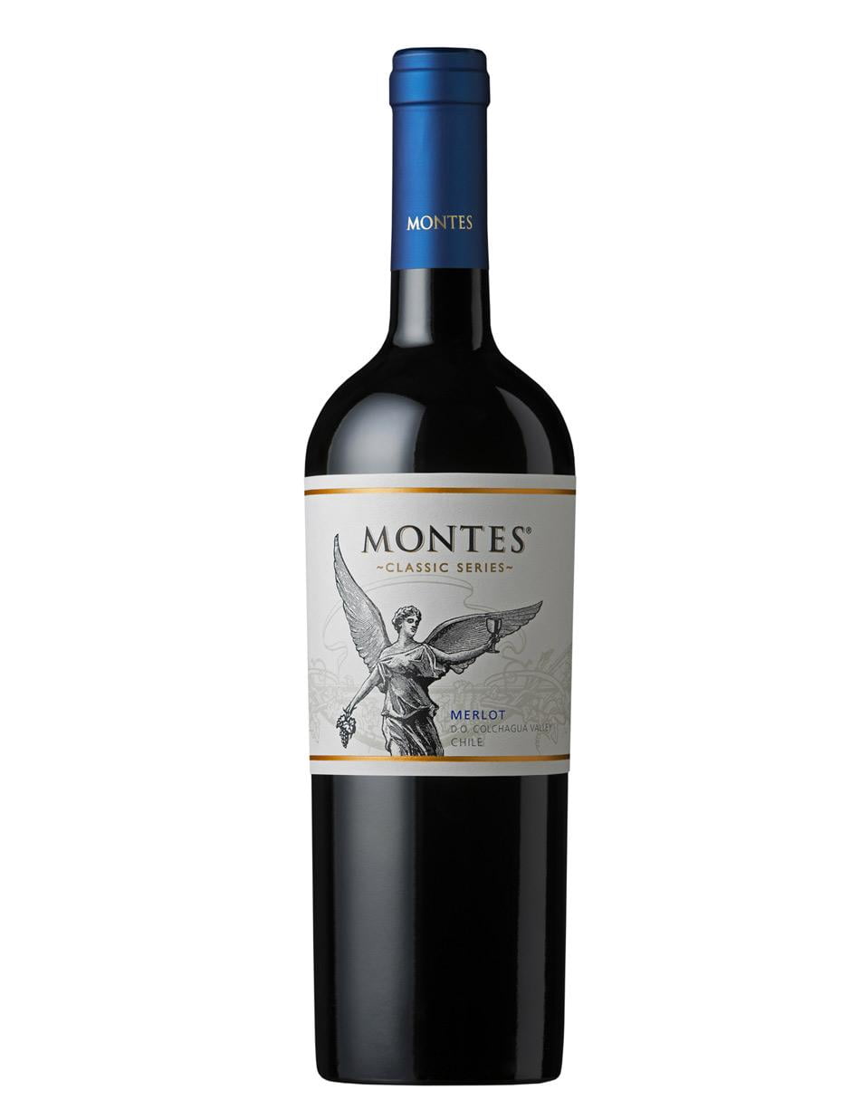 Caja de 12 Vino Tinto Montes Classic Merlot 750 ml Montes Classic ...