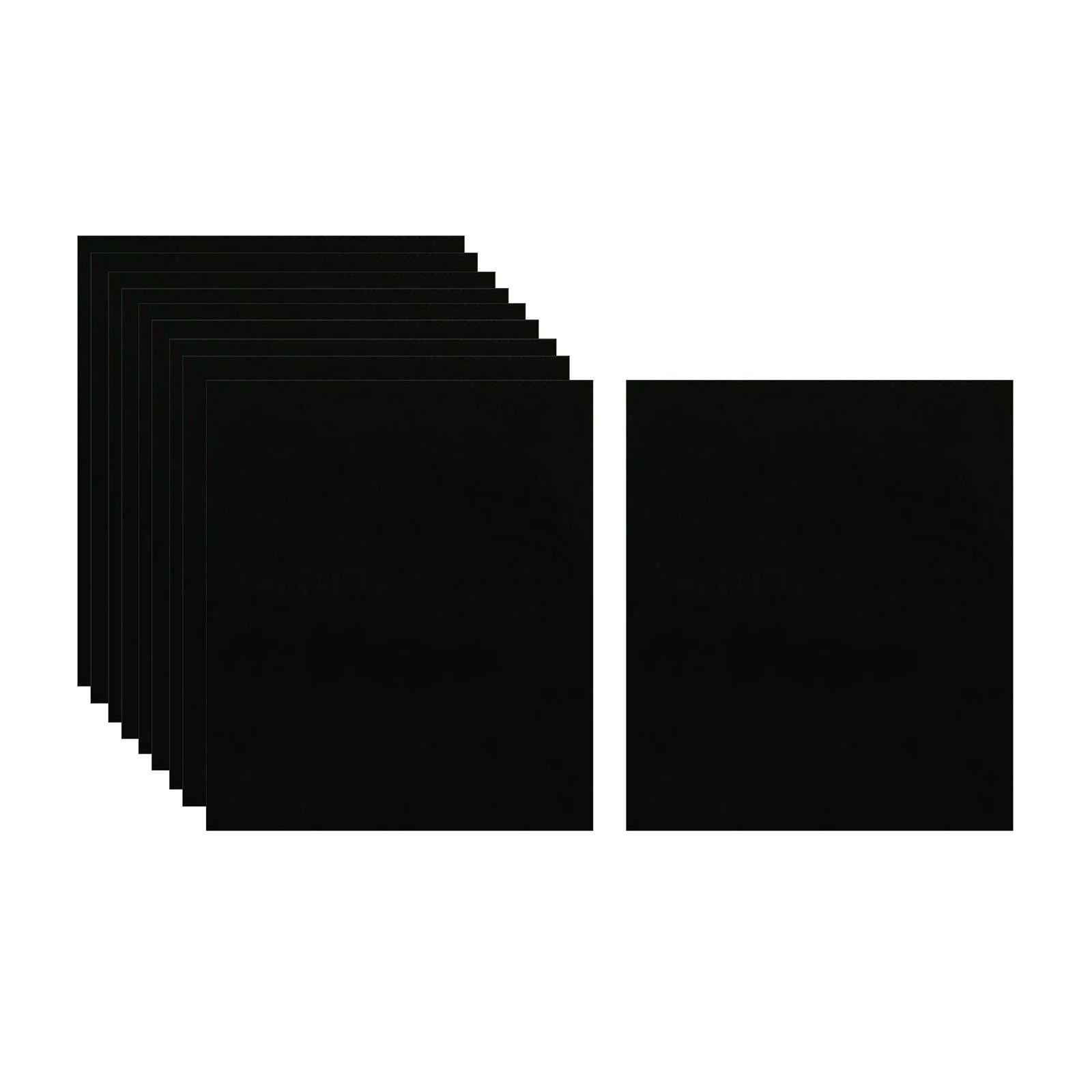 10 Pieces Adhesive Felt Fabric Velvet Fabric Waterproof Sheets ...