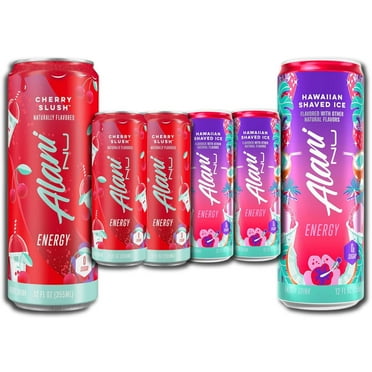 (2 pack) Alani Nu Sugar Free Energy Drink Mini, Variety Pack, Cherry ...