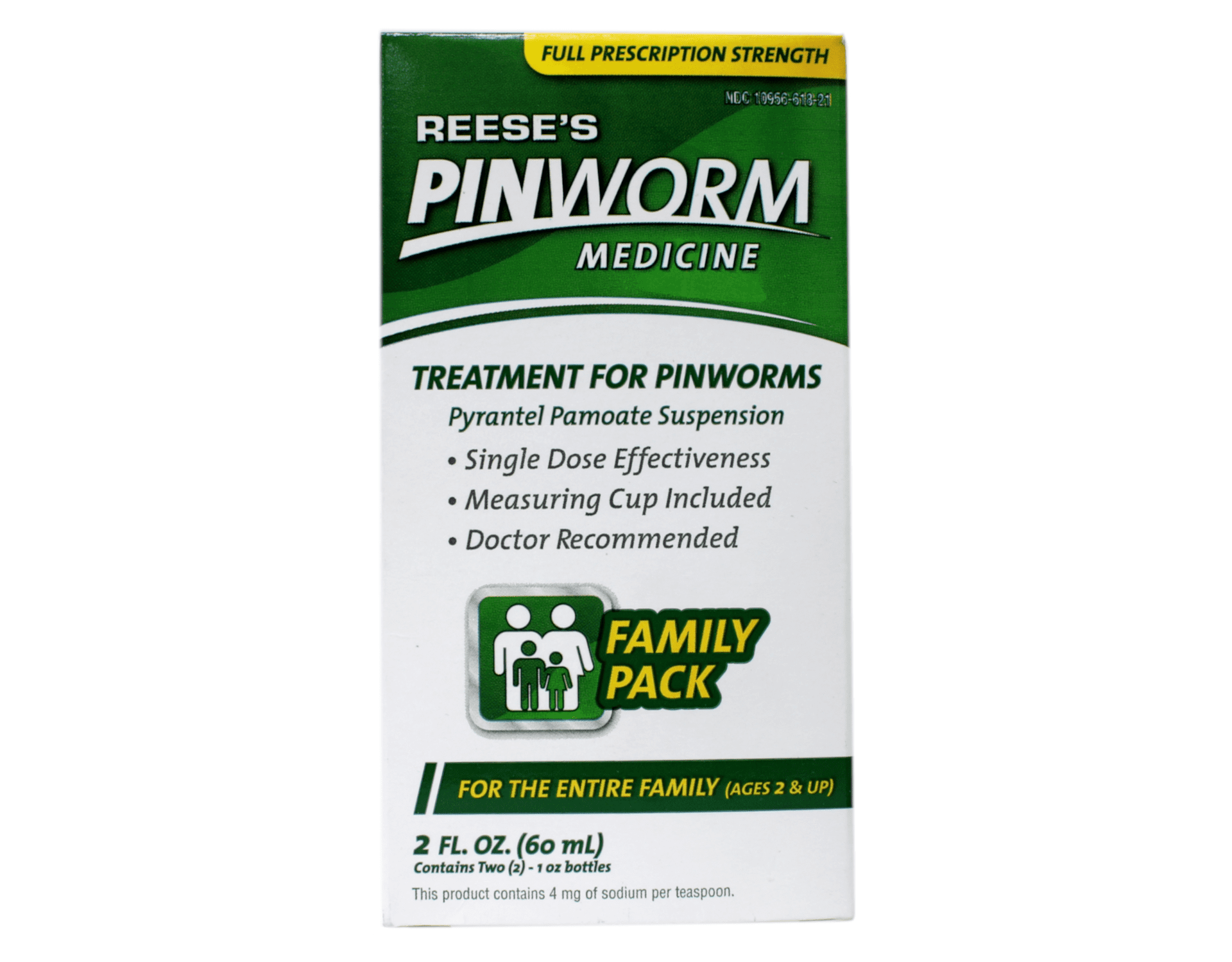Reese's Pinworm Medicine Family Pack Banana Flavor 2 oz - Walmart.com
