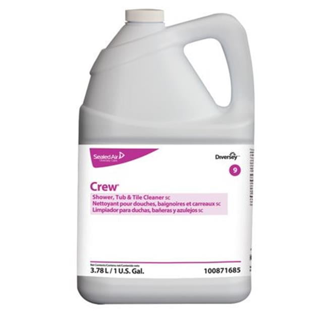 Glade 101100486 1 gal Crew Concentrated Shower & Tub - Tile Cleaner ...