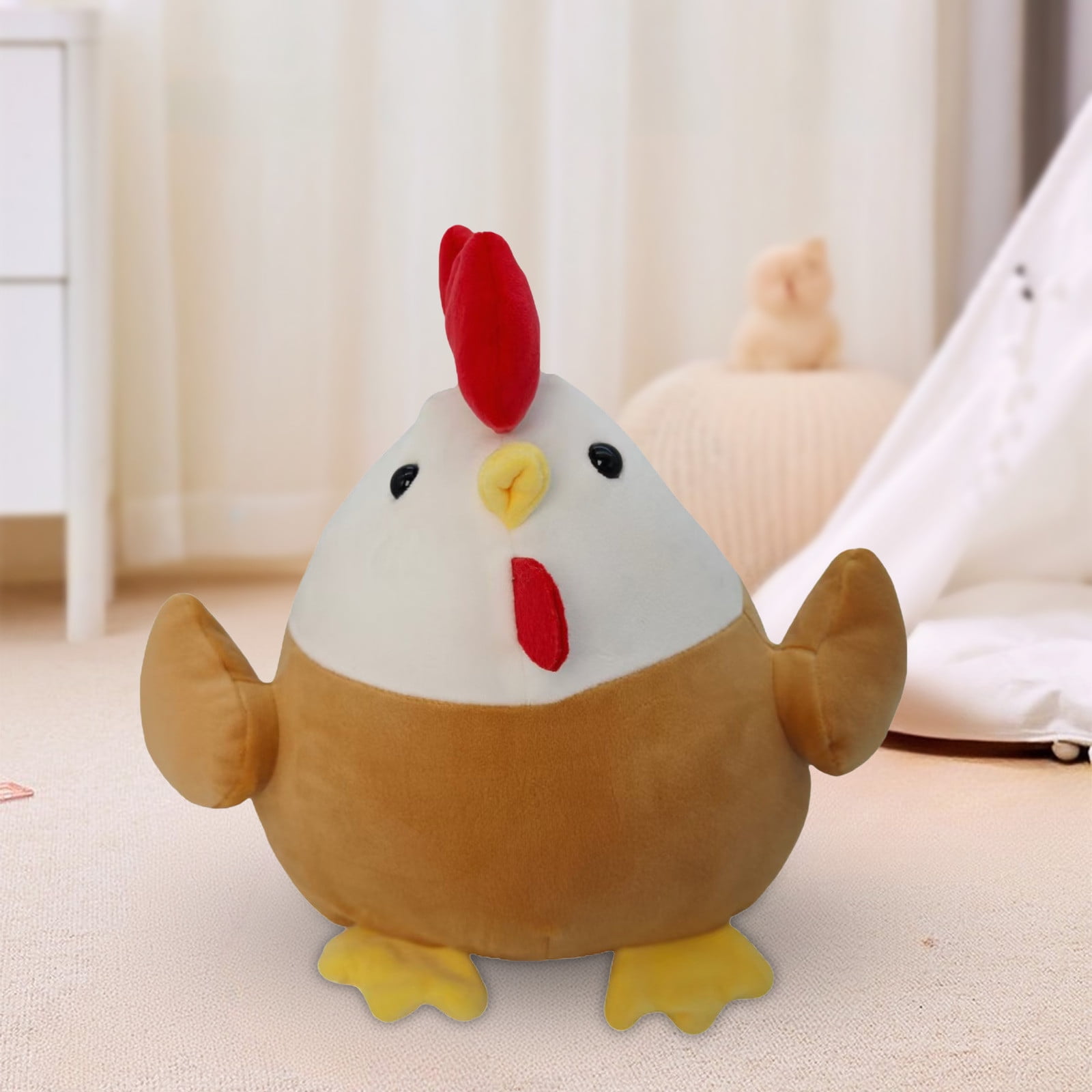 Fiudx Ofertas relámpago Pollo de peluche, bonito gallo, peluche, pollo ...