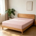 Quilted Waterproof Mattress Protector Summer Cooling Ice Silk Bed Cover ...