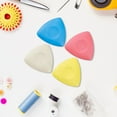 4Pcs Tailors Chalk, Triangle Sewing Chalk for Fabric, Fabric Markers ...