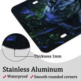 ADECORIVY Animal Wolves Wolf License Plate, Aluminum Decorative Novelty ...