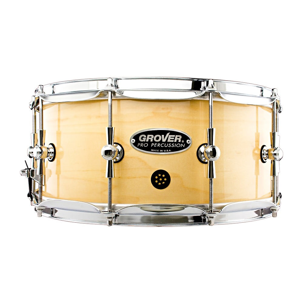 Grover Pro GSX Concert Snare Drum Natural Lacquer 14 x 6.5 in ...