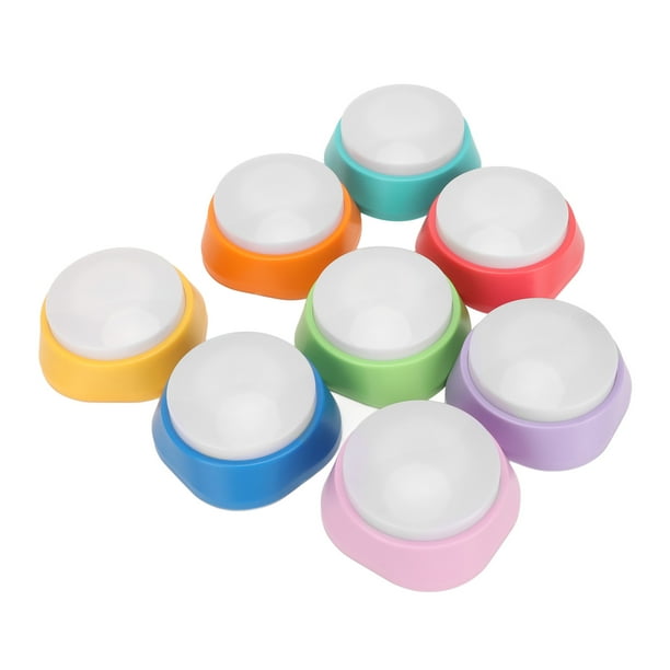 Dog Press Recorder,8pcs Voice Recording Button Pets Training Buzzers ...