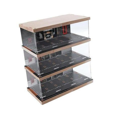 1/64 Diecast Car Display Case Variable Display Stand Car Garage Display ...