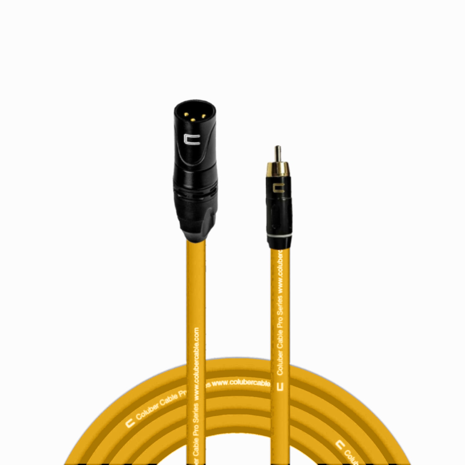 Coluber Cable Unbalanced XLR Cable Male to RCA Pro Audio Music ...