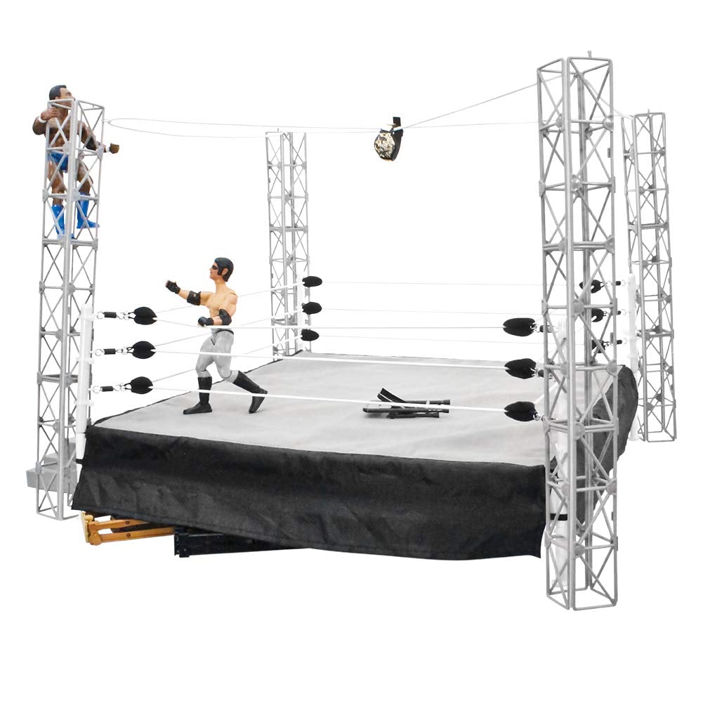 Wrestling Ring for Action Figures & Highwire War Playset Figures Toy ...