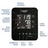 Equate 6000 Series Upper Arm Blood Pressure Monitor and Wide Range Arm ...