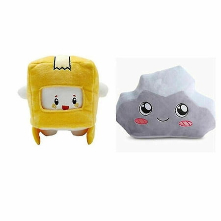 Lankybox Boxy + Foxy + Rocky Plush Soft Stuffed Toy Kid Plushie Doll_y ...