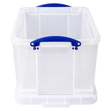 Really Useful Box® Plastic Storage Box, 8 Liters, 13 1/4" x 7 3/4" x 6 ...