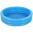 "Intex Crystal Blue Inflatable Pool, 45 x 10"" Blow Up Piscina ...