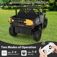 Ride On Dump Truck, 24V Ride On Car with Remote Control, Electric Dump ...