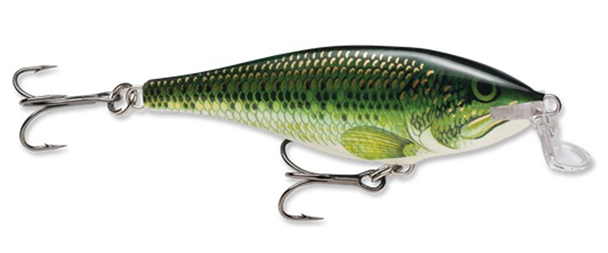 Rapala Shallow Shad Rap 09 Fishing Lure - Baby Bass - Walmart.com ...