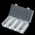 60pcs 40mm Round Coin Case for Display Silver Display Cases ...