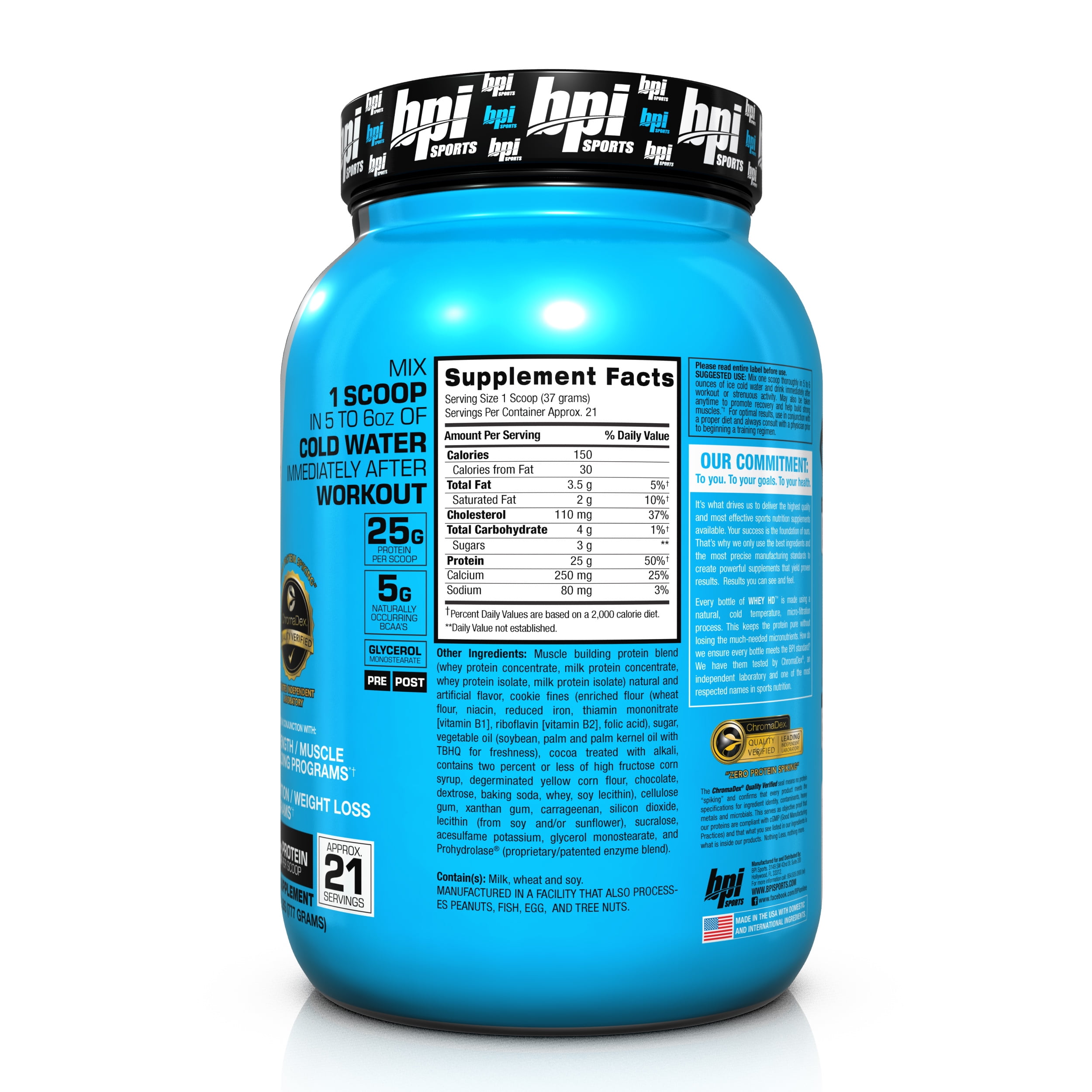 Bpi Sports Protein Nutrition Facts | Besto Blog