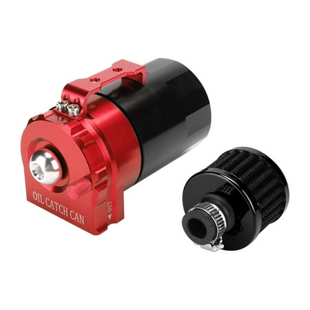 Catch Can Filter 300ML Car Engine Catch Reservoir Breather Can Air Oil ...