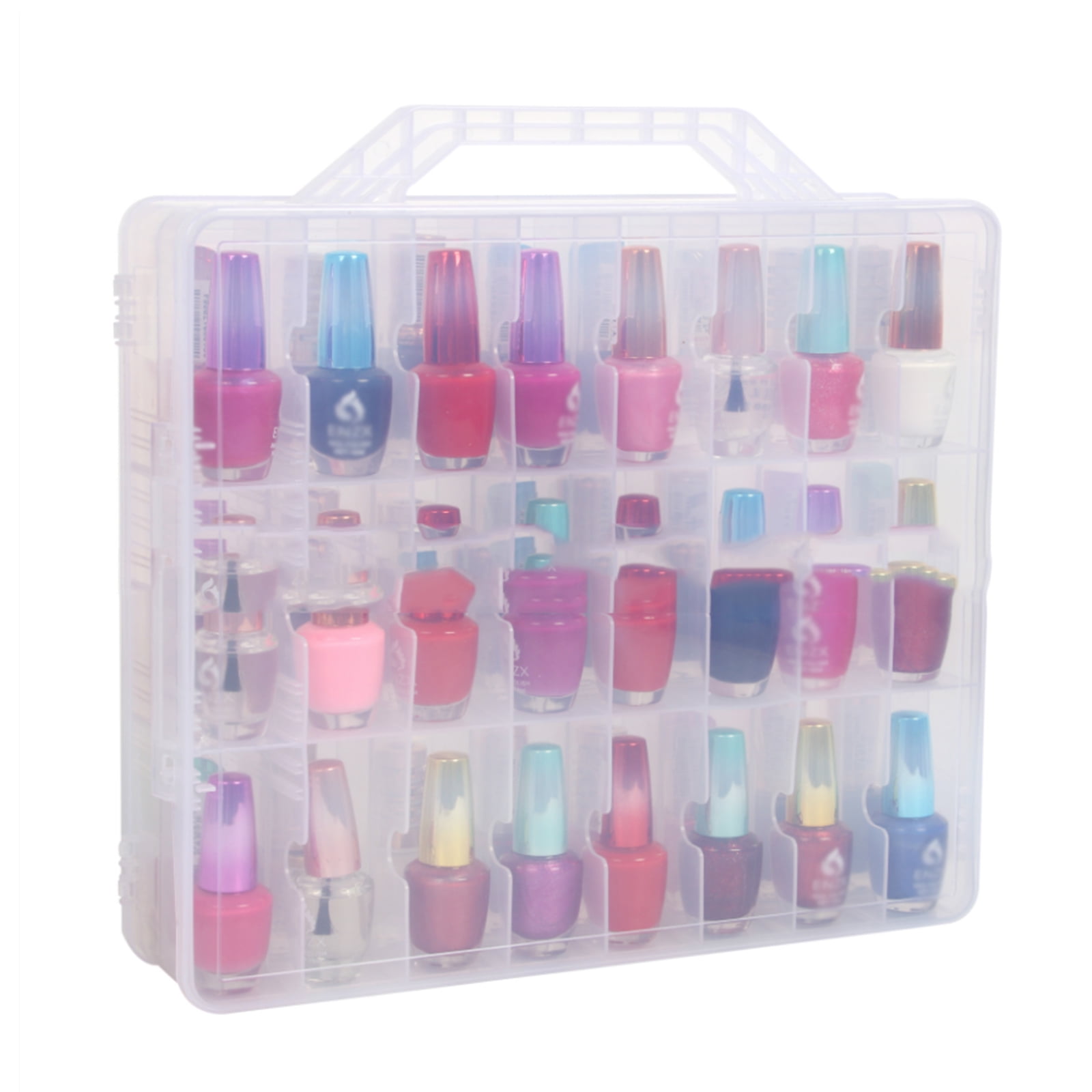 Click here for Yeacher 48 Grids Nail Glue Caddy Holder Box Women... prices