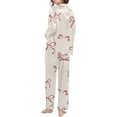 Conairie Pajamas for Women Set Valentines Day Two Piece Bow Print ...