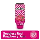 Smucker's Squeeze Seedless Red Raspberry Jam, 20 oz Squeezable Bottle ...