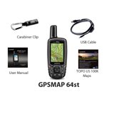 Garmin 100119920 GPS-HH, GPSMAP 64st, TOPO US, Alt+Comp - Walmart.com