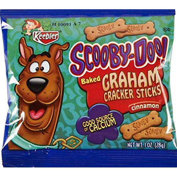 Keebler - Scooby-Doo Scooby Snack Graham Cracker Cookies, 1 Ounce Bags ...