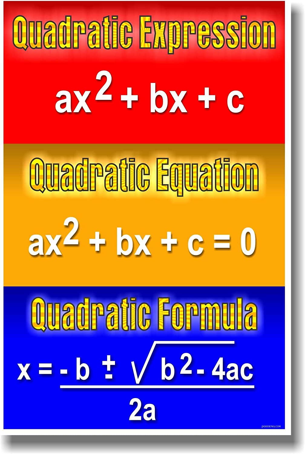 Quadratic Expression, Quadratic Equation, Quadratic Formula - Math ...