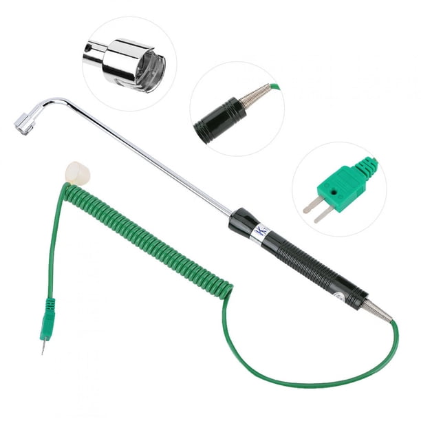 Práctico Cable Retráctil Termopar Tipo K Sensor De Termopar Para ...