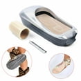 Miumaeov Indoor Automatic Shoe Covers Dispenser, Disposable Plastic ...